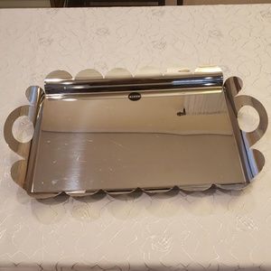 Alessi | Dining | Alessi Scalloped Serving Tray Nameam2 Recinto | Poshmark